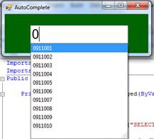 AutoComplete Textbox From Sql Server | SourceCodester